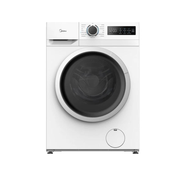Midea 8KG Front Loader Washing Machine - White Color 3 Years Warranty ...