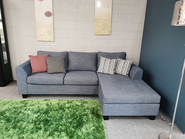 NZ Made Corner Lounge Suite With Reversible Chaise - Apollo – New Moon ...