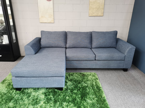 NZ Made Corner Lounge Suite With Reversible Chaise - Apollo – New Moon ...